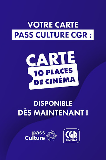 Carte CGR Pass Culture 10 places | pass Culture